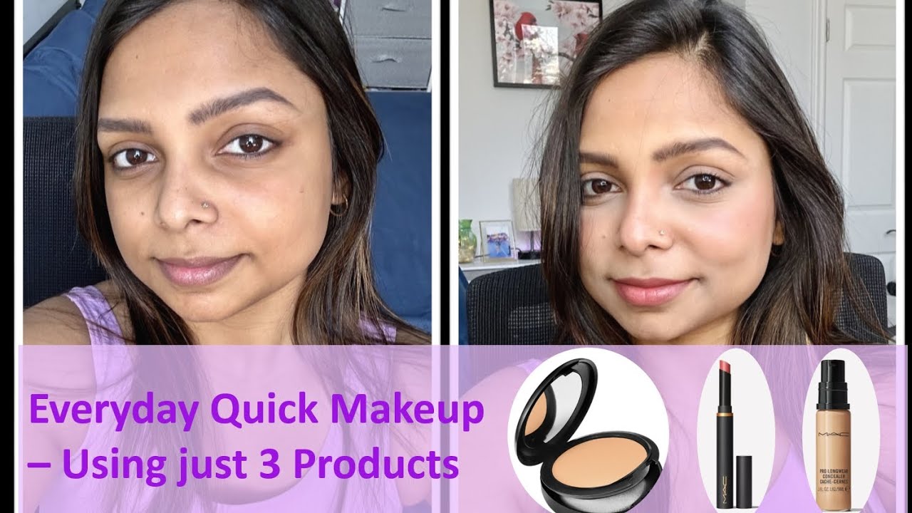Quick Makeup in 5 mins - YouTube