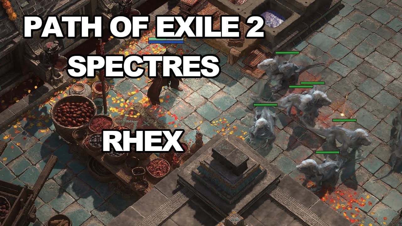 Path of Exile 2 Spectres 0.2.0 Rhex - melee - YouTube