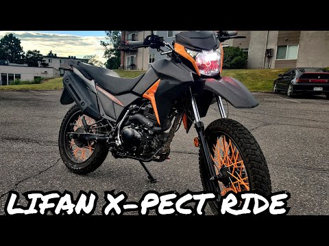 THE LIFAN X-PECT  ENDURO AMAZON MOTORCYCLE RIDE | REVIEW | BEST BEGINNER BIKE