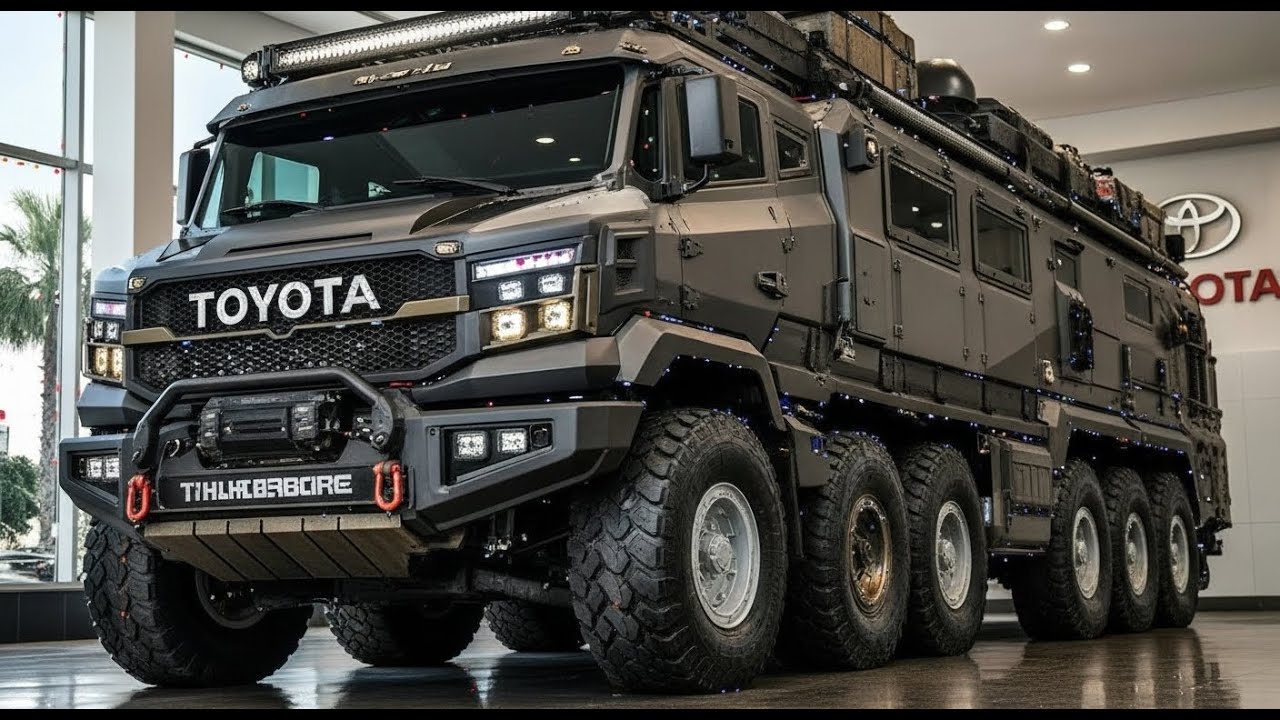$5,000,000 Toyota 8x8 Storm Overlord: The Most Powerful Vehicle on ...