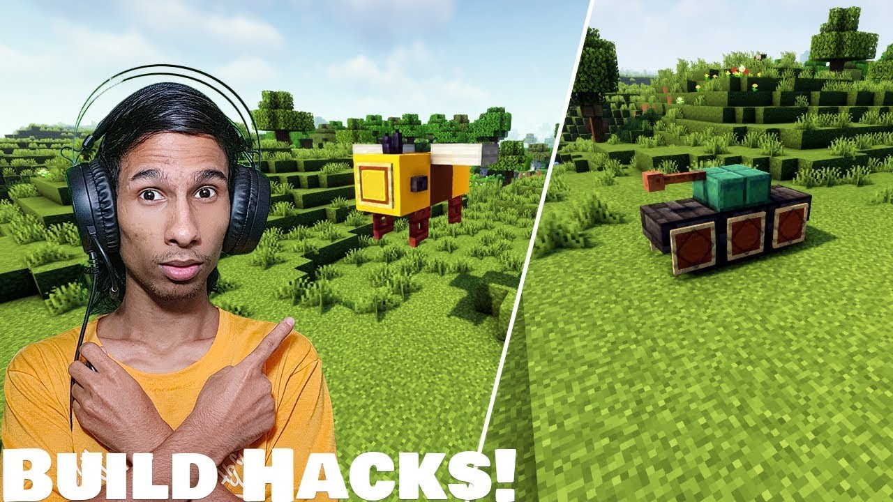 Testing Viral Minecraft Build Hacks - YouTube