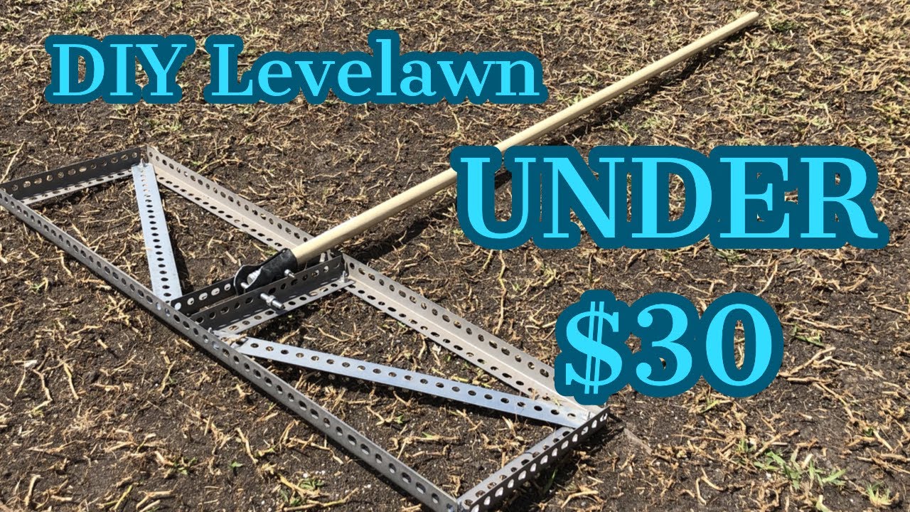 SAVE DIY Lawn Leveling Tool YouTube