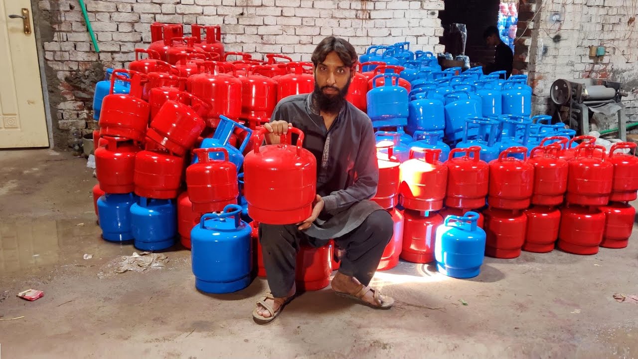 The Amazing Gas Cylinder Manufacturing Process | How LPG Cylinders Are ...
