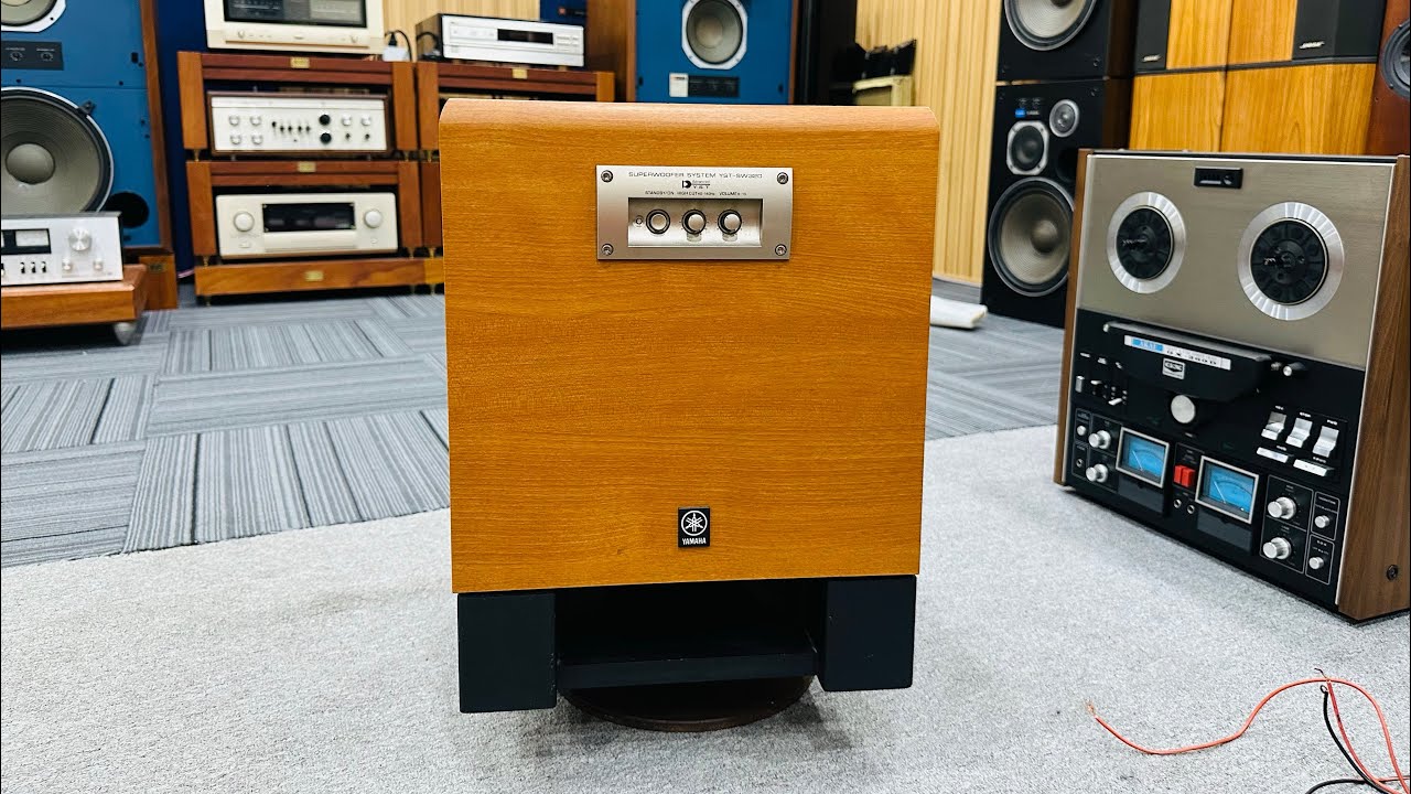 SUB Yamaha SW-320 Bass 25 up gầm đầy uy lực. Hổ trợ dãy bass cho dàn ...