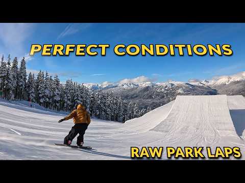 A Perfect Day At Whistler-BlackComb And I Have The Park To Myself! (RAW ...