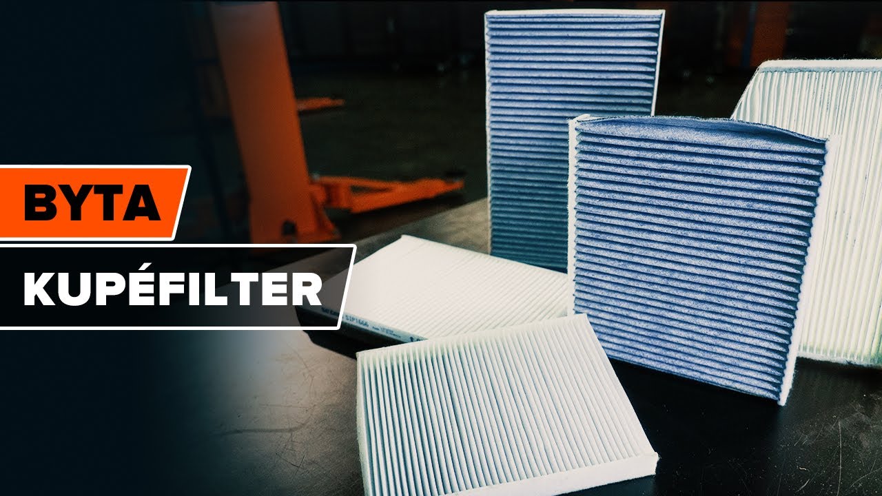 Så byter du kupéfilter i bilen [AUTODOC-GUIDE] - YouTube