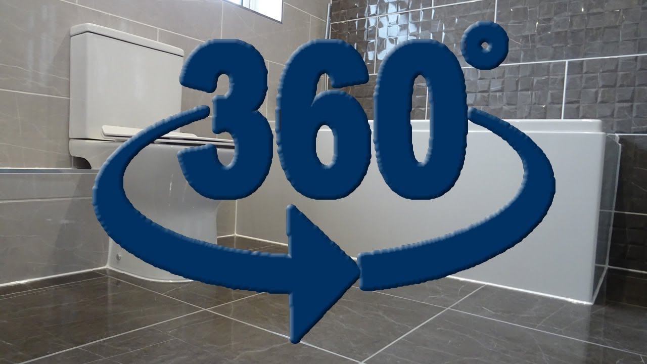 360 degree bathroom and shower room video - YouTube