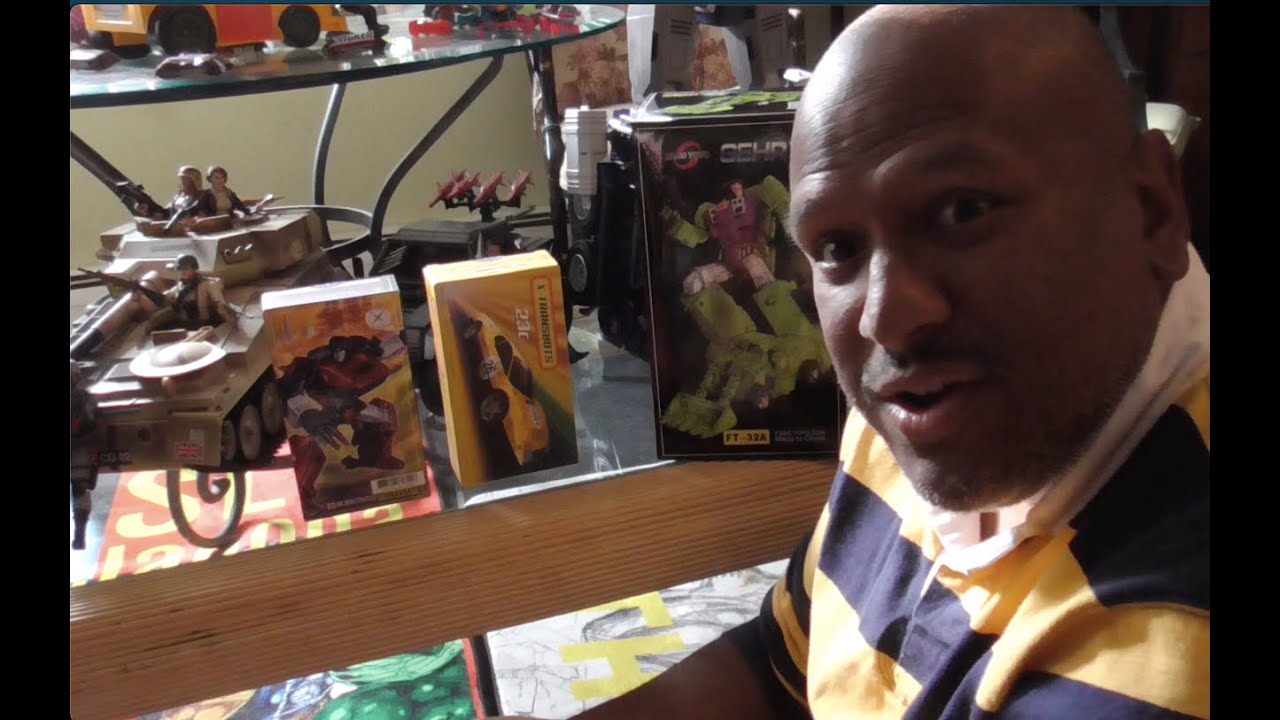 Fans Toys Gehry. Devastator Scrapper unboxing plus x-transbots ...