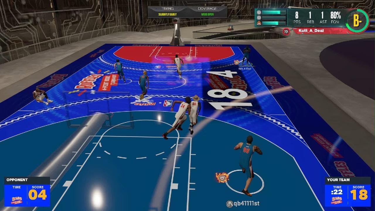 NBA 2K23_4 pointer - YouTube