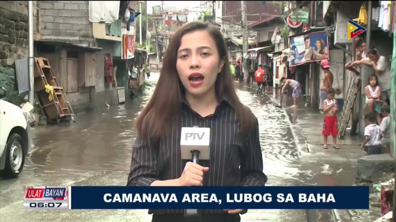 Camanava area, lubog sa baha - YouTube