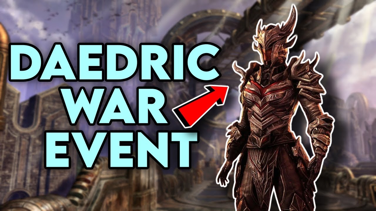 ESO Daedric War Celebration Returns! - YouTube