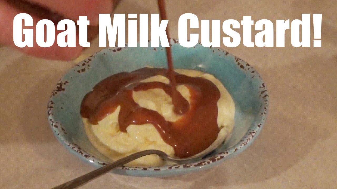 Goat Milk Custard Ice Cream - YouTube