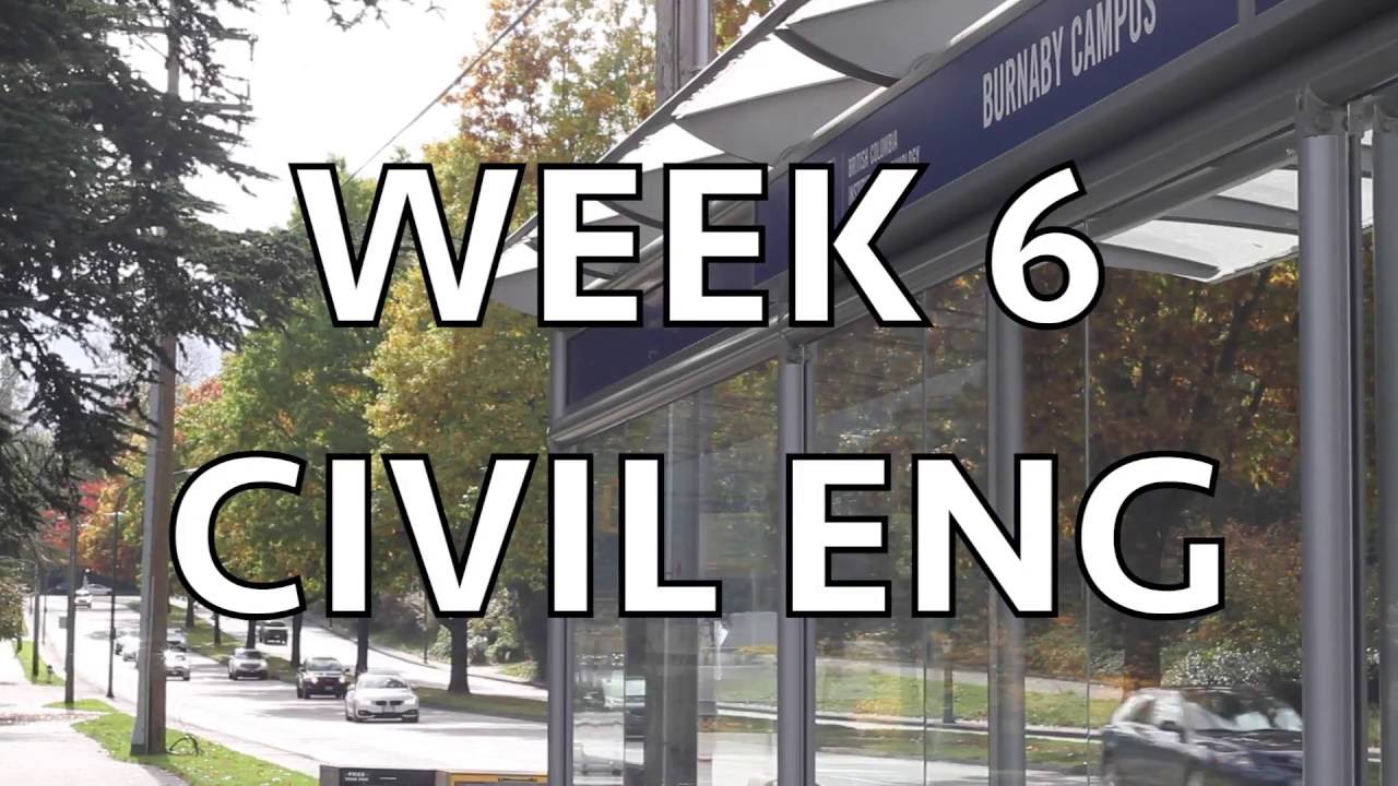 Civil Engineering Week 6 with Spencer - YouTube