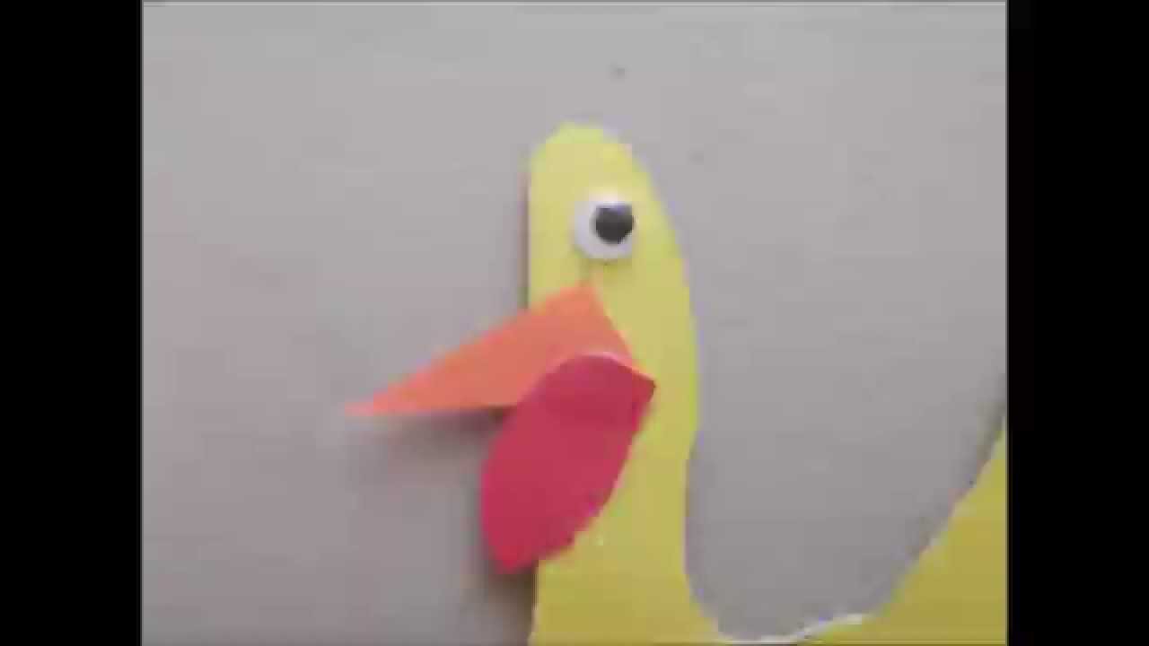 Mano decorada de pavo - YouTube