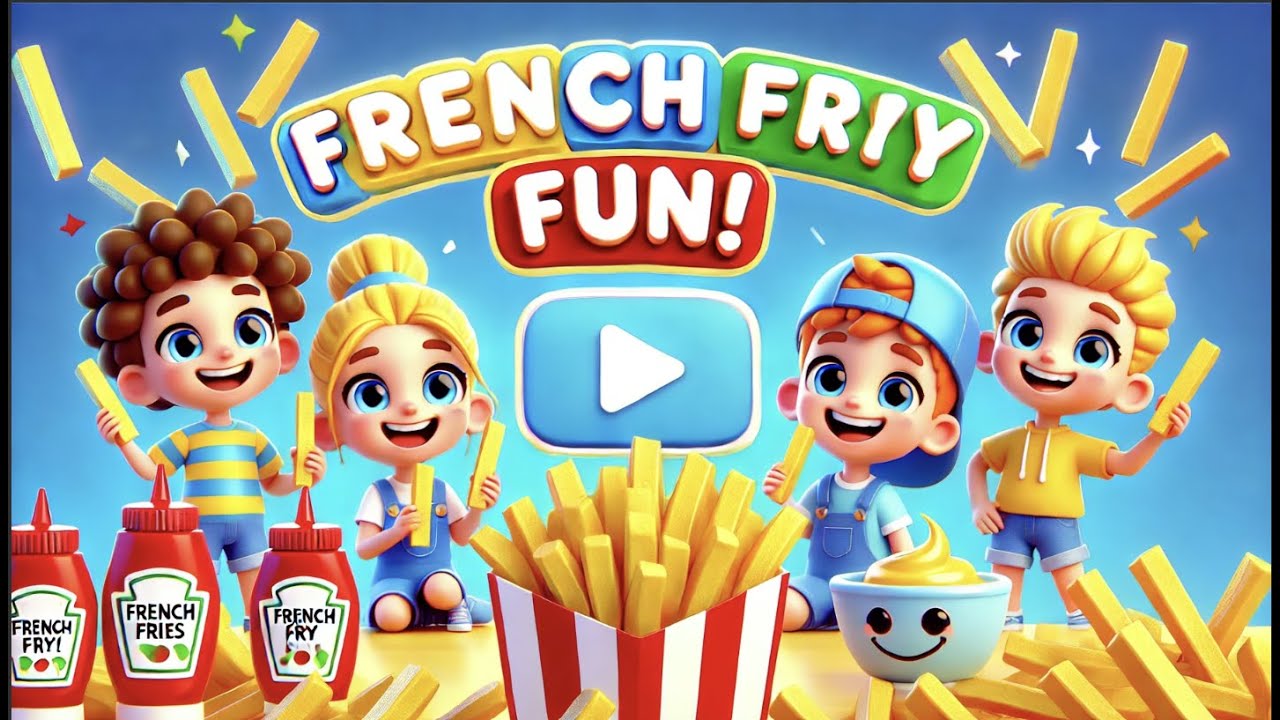 🍟 Fun French Fry Song for Kids! | Laugh, Sing, and Dance with French ...