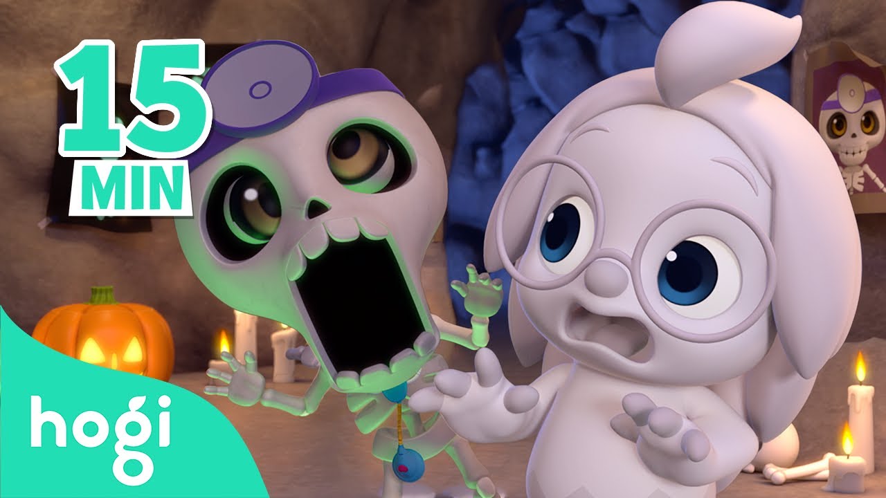 Learn Colors with Halloween Skeleton Doctor | 15min | Halloween Songs ...