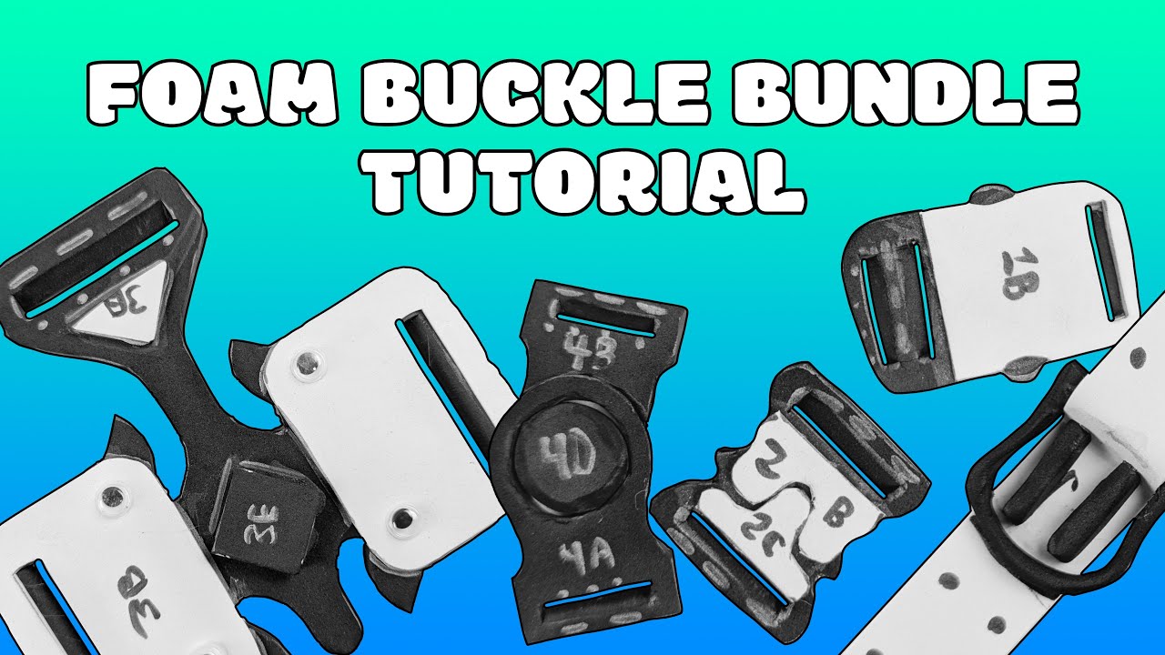 Foam Buckle Bundle - Tutorial - YouTube
