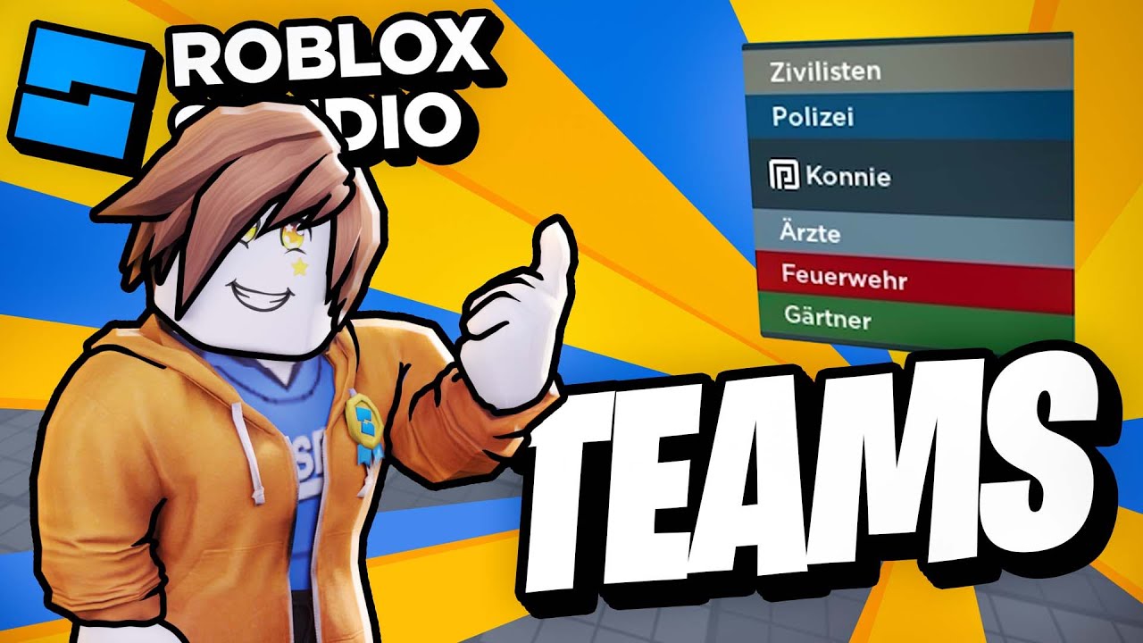Roblox Teams erstellen und wechseln | Roblox Studio Tutorial deutsch ...