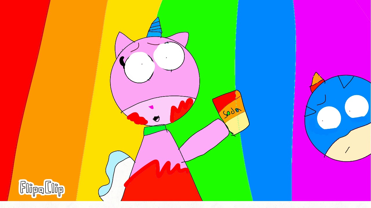 Melody meme (warning blood) unikitty - YouTube