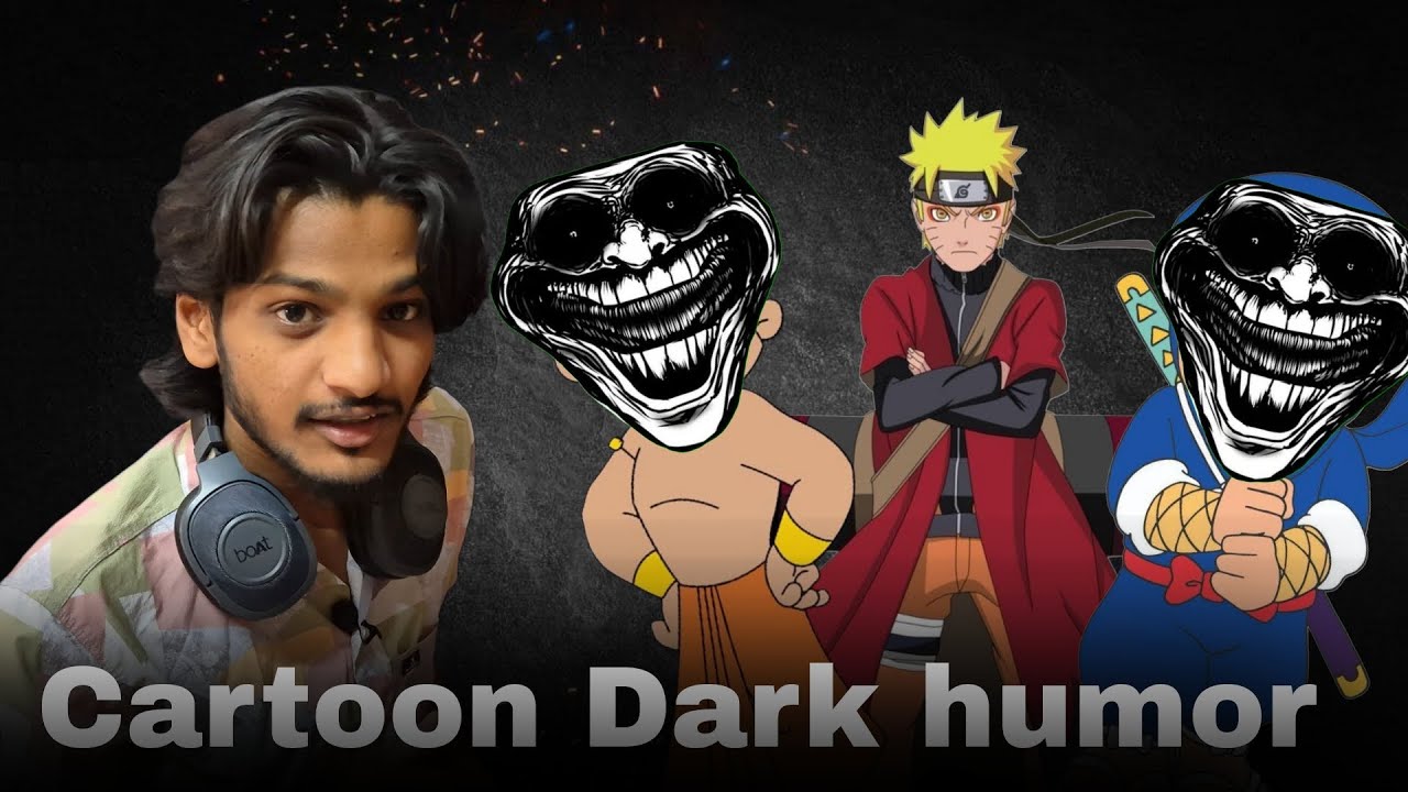 Cartoon dark humor🥵 | cringe vloger - YouTube