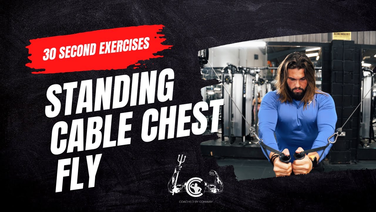 Standing cable chest fly - YouTube