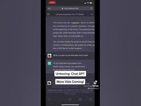 How to use Chat GPT unboxing and overview will be coming 5MinHack on ChatGPT nocode solutions AI ...