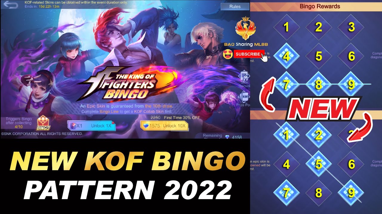 NEW KOF BINGO PATTERN Event 2022 What Is NEXT NUMBER DRAW MLBB YouTube new-kof-bingo-pattern-event-2022-what-is-next-number-draw-mlbb-youtube