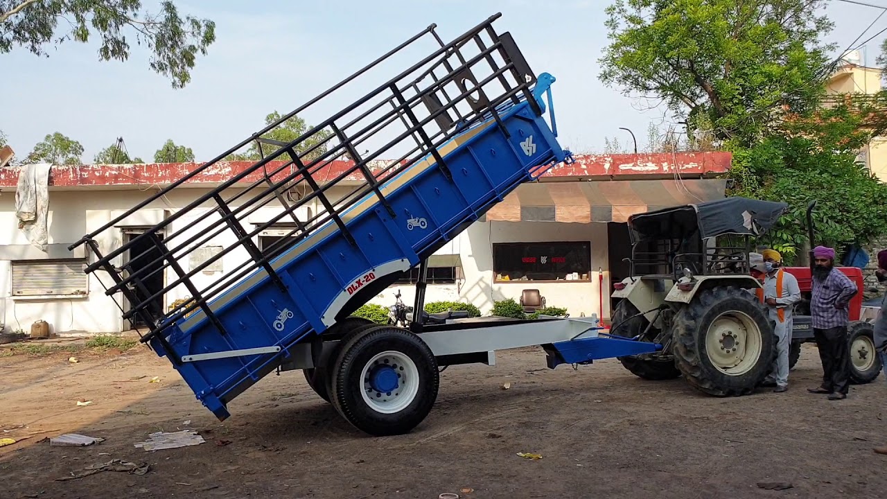 BSS Trailer 13.5 Ft. Hydraulic - YouTube