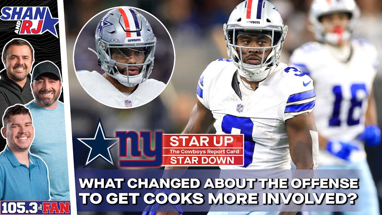 Cowboys/Giants: Star Up, Star Down | Shan & RJ - YouTube