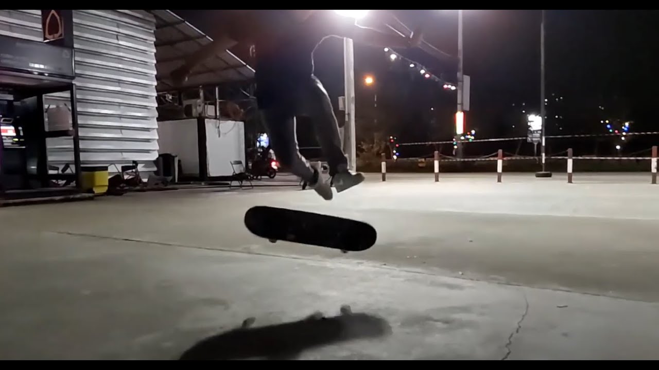 360 flip Practice - YouTube