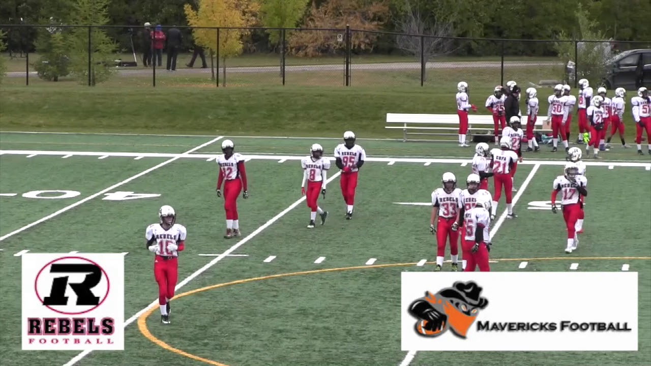 Calgary Bantam Football Week 5 - YouTube