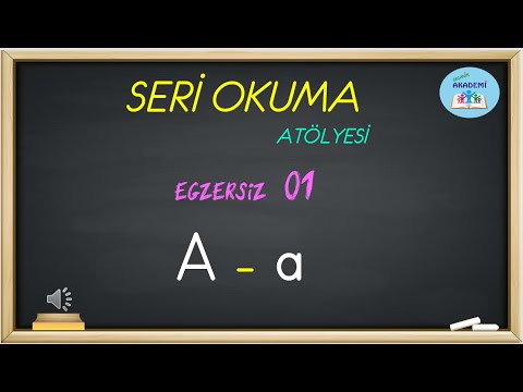 01 SESLİ OKUMA - A HARFİ   A ALAY