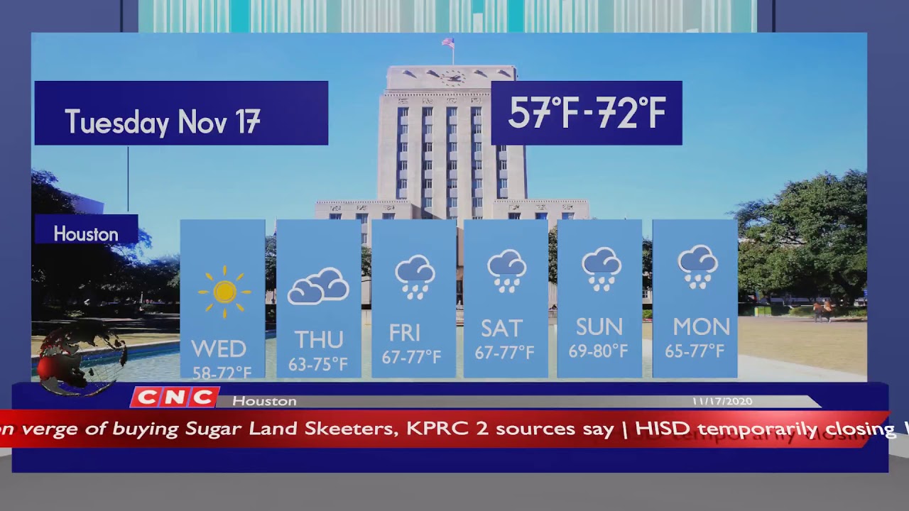 Weather Forecast Houston Houston Weather Forecast and Local News 11/17 ...