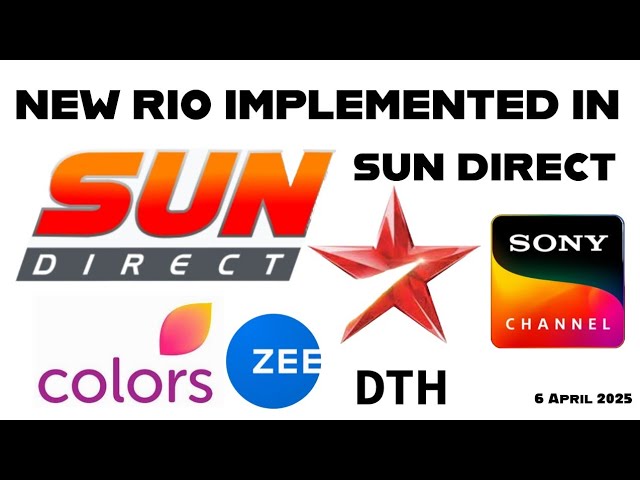 Sun Direct Tv Logo Sun Direct New Connection Offer – Call 8056284284