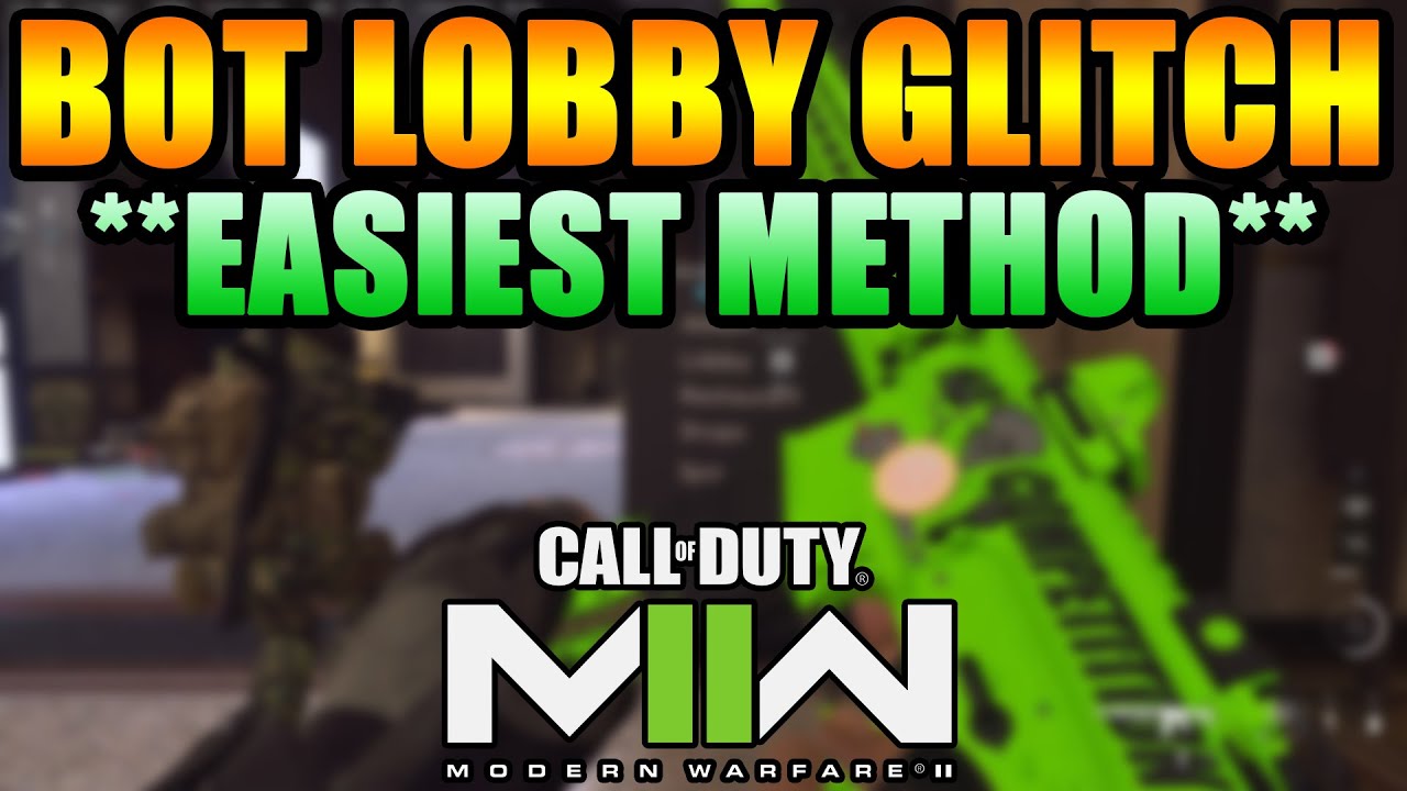 ＊NEW＊ SOLO BOT LOBBY XP GLITCH on MW2! ｜ LEVEL UP EXTREMELY FAST ...