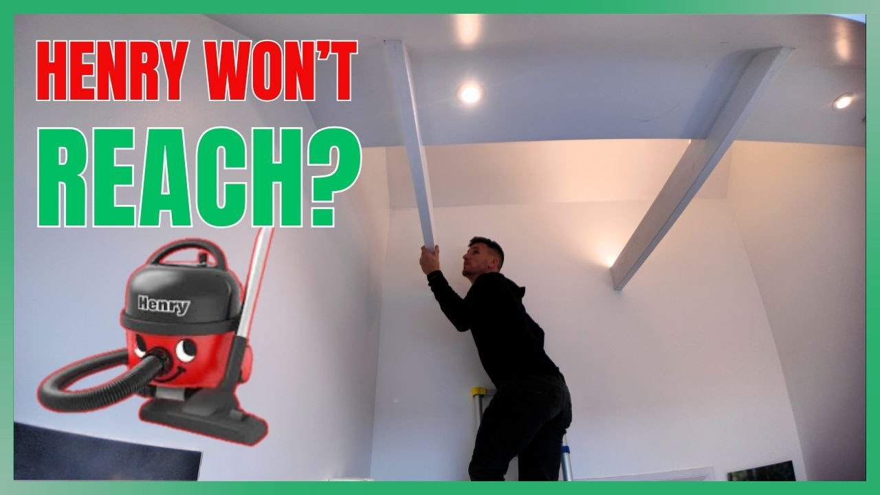 How to Safely Vacuum High Areas (Avoid Injury!) - YouTube