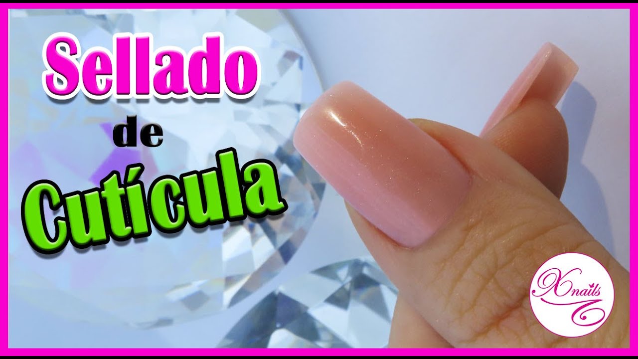 😍 CUTÍCULA PERFECTA !! 💜Como Aplicar el Acrílico (o Gel) en zona ...
