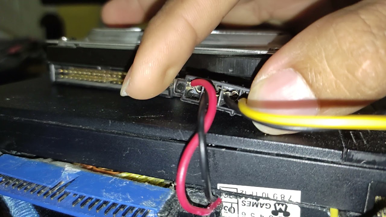 IDE hard drive on playstation2 slim BRAZIL By Gá @gabriel1br - YouTube