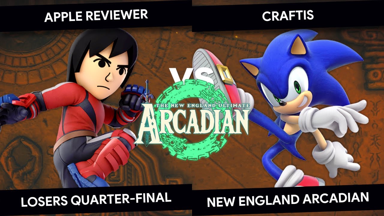 New England Arcadian - Apple Reviewer (Mii Brawler) vs. Craftis (Sonic ...