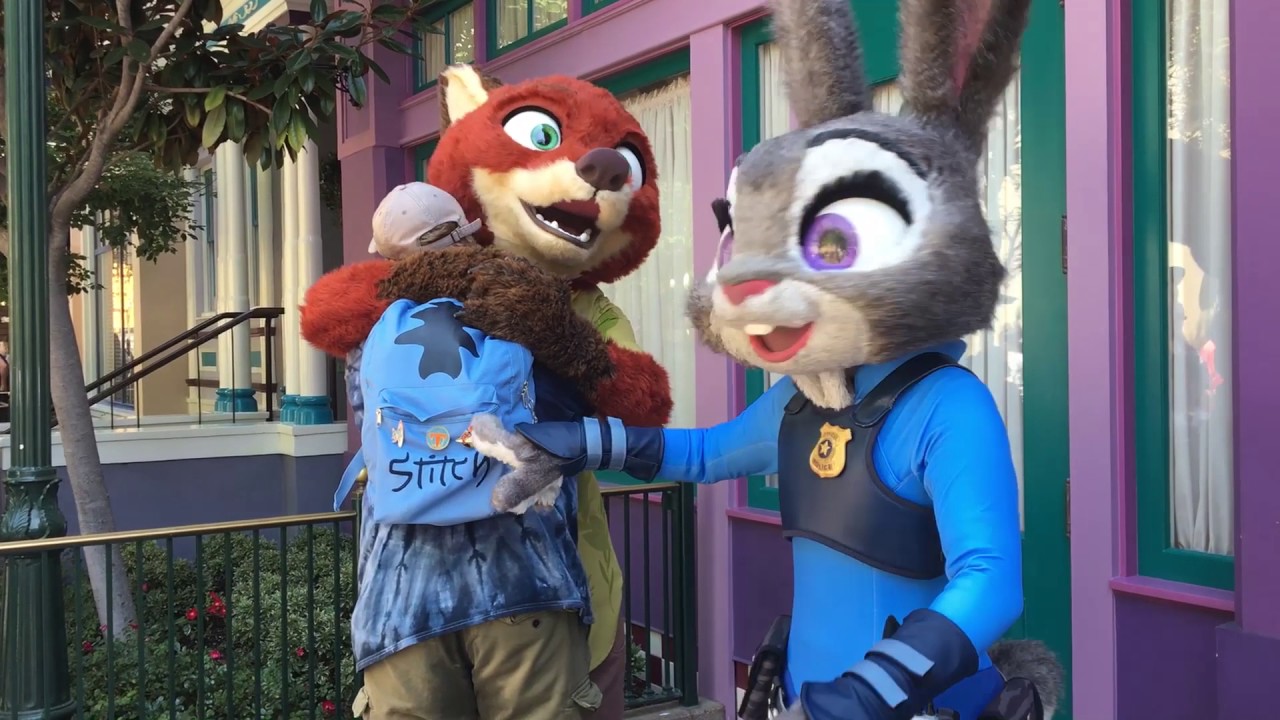 Stitch, Nick Wilde and Judy Hopps Cheer Me Up (Part 2) - YouTube