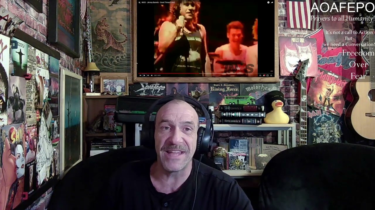 INXS - Jimmy Barnes - Good Times (Live) - Reaction - YouTube