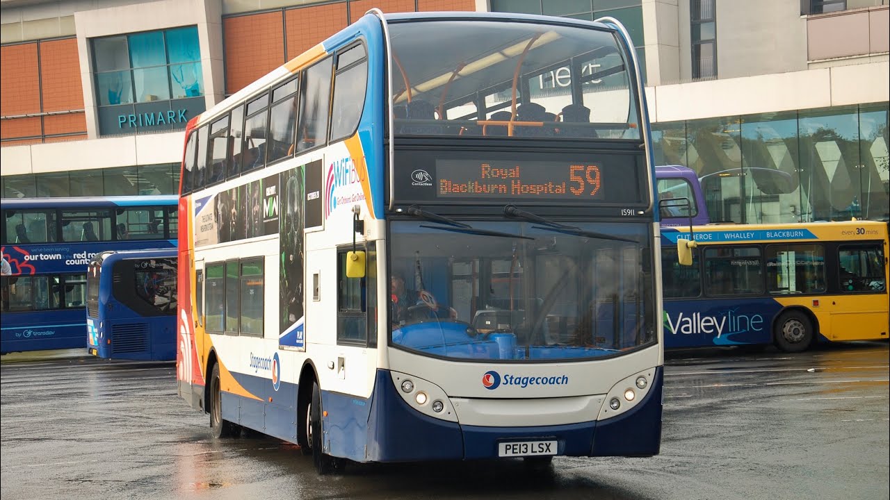Nice Scania: Stagecoach Merseyside & South Lancs 15911 (PE13LSX) Scania ...