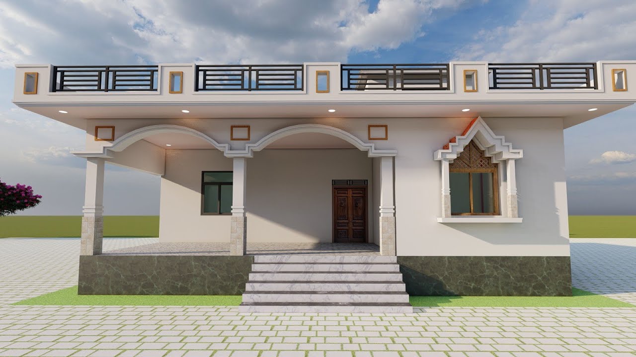 36X35 House plan With 4 Bedroom, 4 बेडरूम के साथ घर का सुंदर नक्शा ...