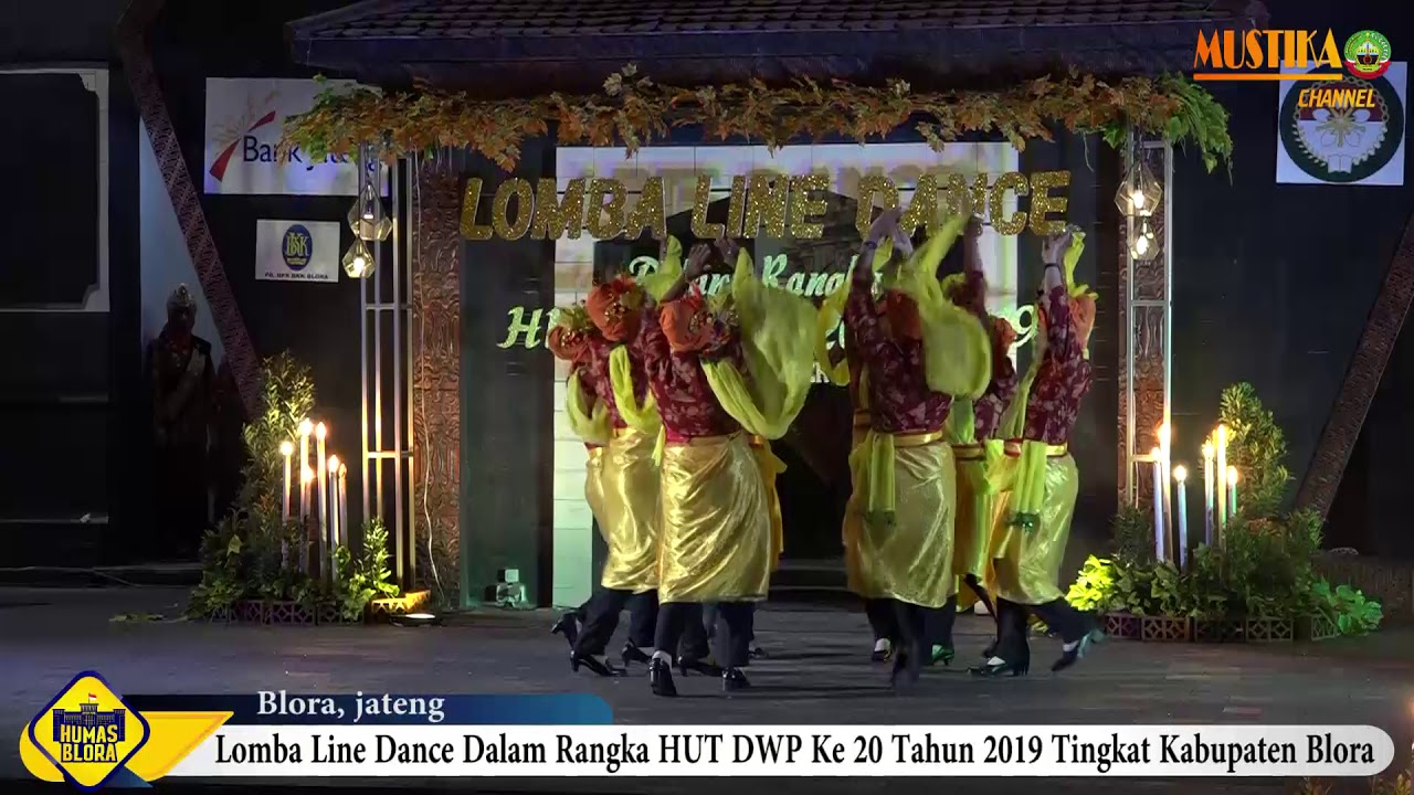 Full Video Lomba Line Dance Dalam Rangka HUT DWP Ke 20 tahun 2019 - YouTube