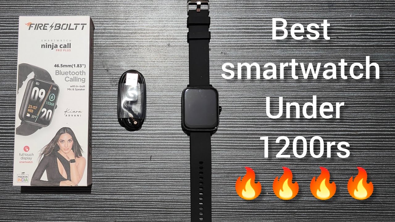 Firebolt calling pro plus smartwatch overview 🔥🔥📟 - YouTube