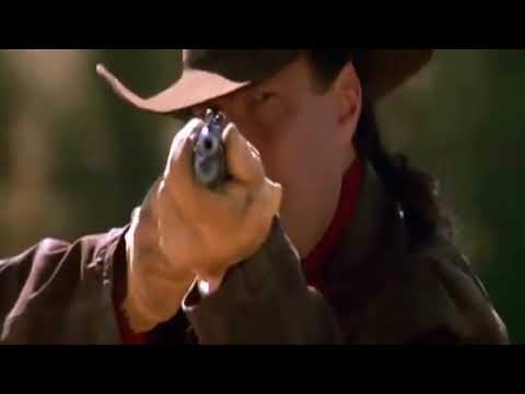 Cowboy Steven Seagal shoots a man - The Patriot (1998)