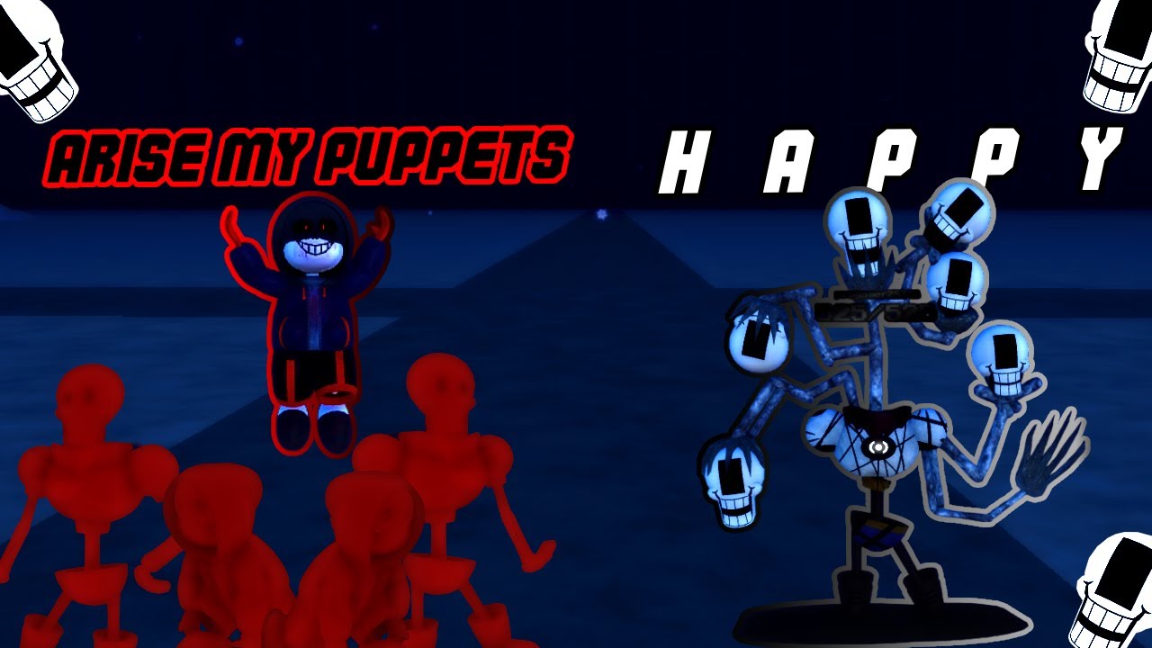 Showcasing Helptale papyrus and Dust Sans E.X.E Sans funny boss rush ...