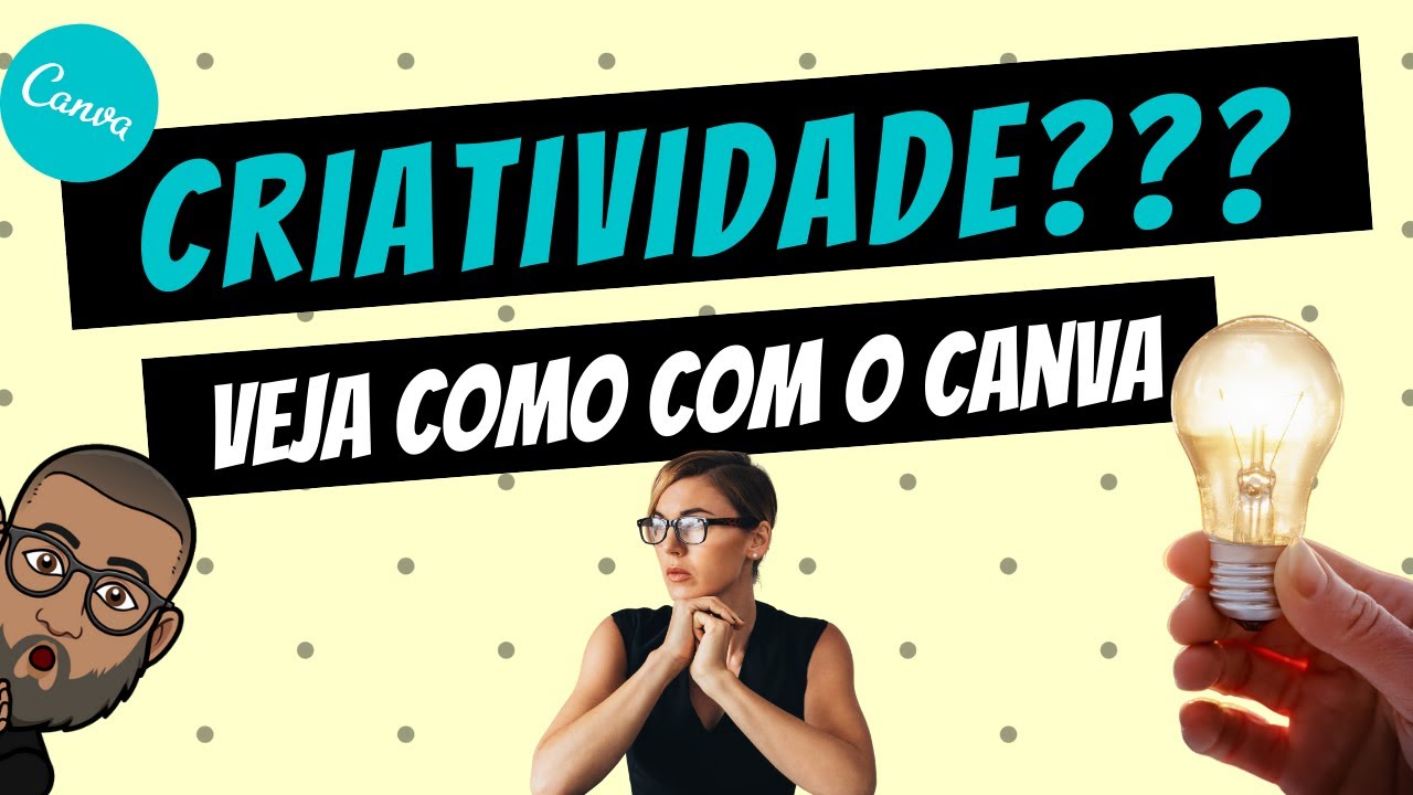 Como se tornar um designer CRIATIVO com o Canva. - YouTube