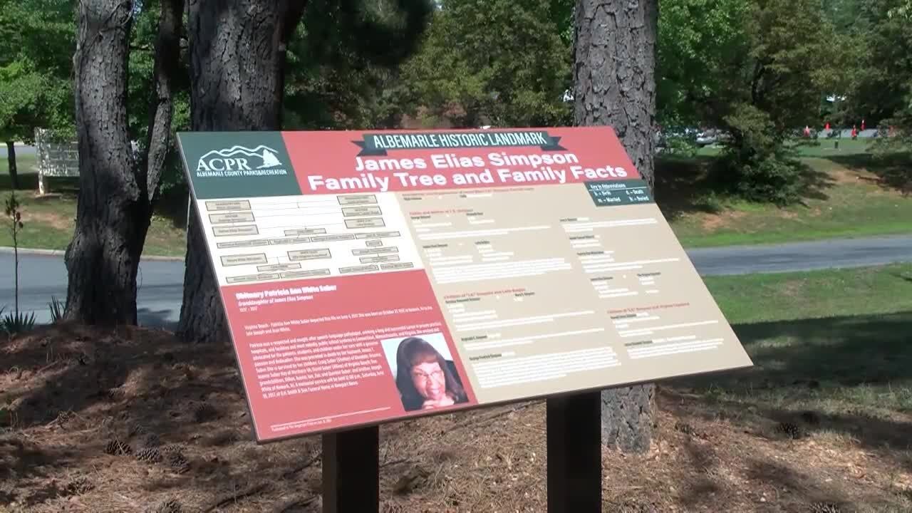 New signage for Simpson Park unveiled - YouTube