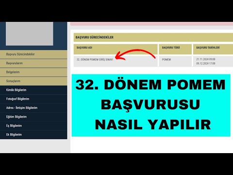32. Dönem POMEM Başvuru Nasıl Yapılır - Polislik Başvurusu Nasıl Yapılır 2024